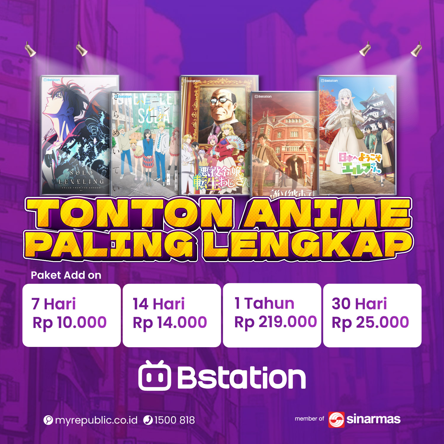 Paket Streaming Bstation