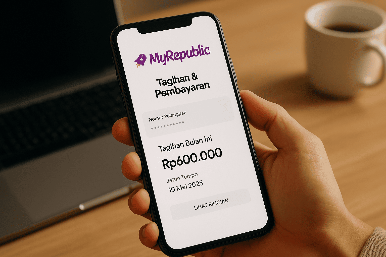 Cara Mengecek Tagihan MyRepublic Online dengan Mudah