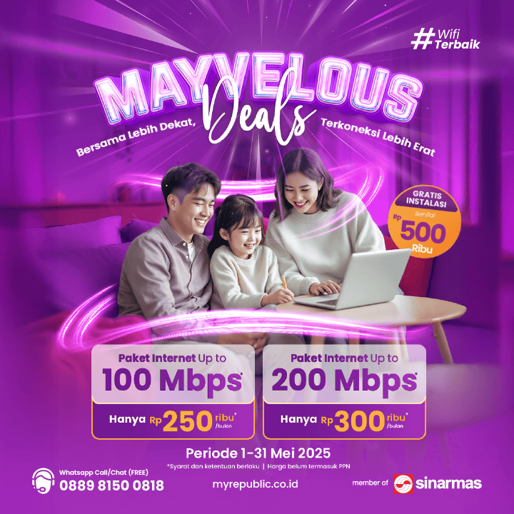 MAYvelous Deals – Bersama Lebih Dekat, Terkoneksi Lebih Erat