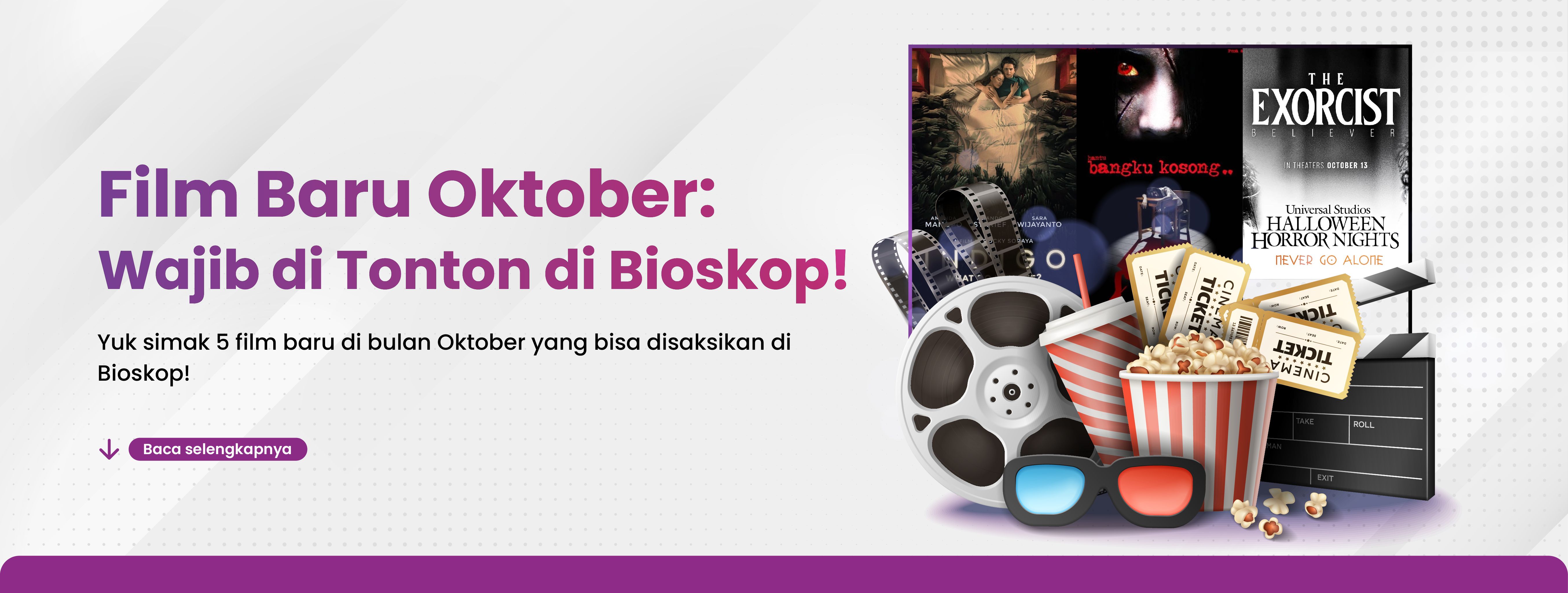 Film Baru Oktober: Wajib di Tonton di Bioskop!