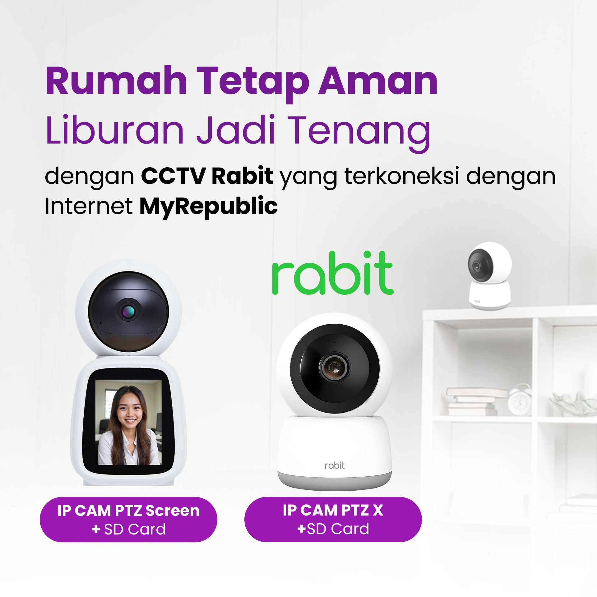 Bundling CCTV Rabit untuk Paket AP 12 & 18