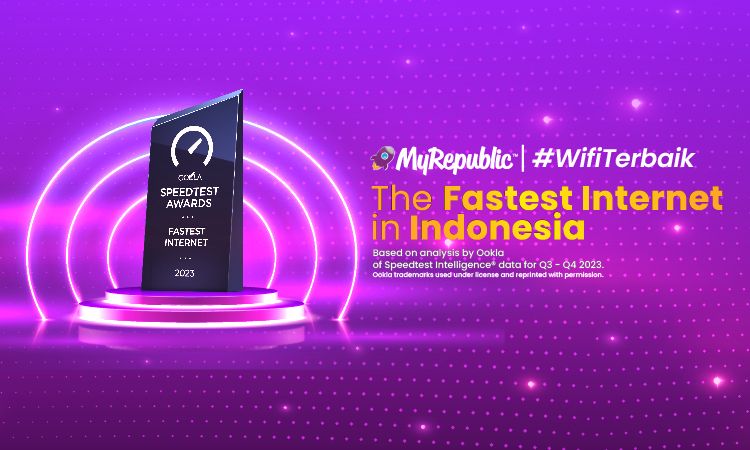 MyRepublic Mendapatkan Penghargaan Fastest Internet dari Speedtest ...