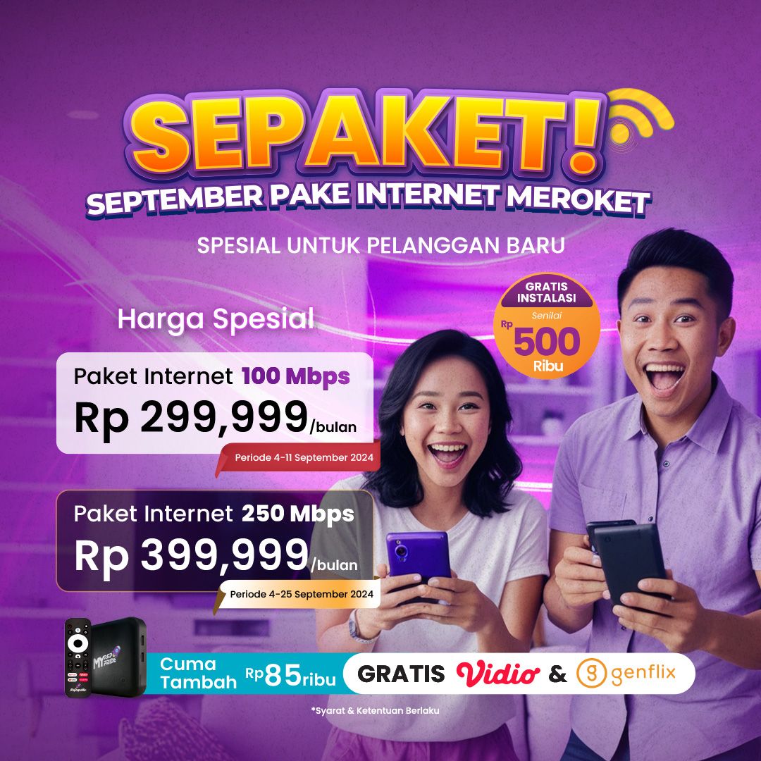 Online Promo MyRepublic | Internet Rumah Terbaik