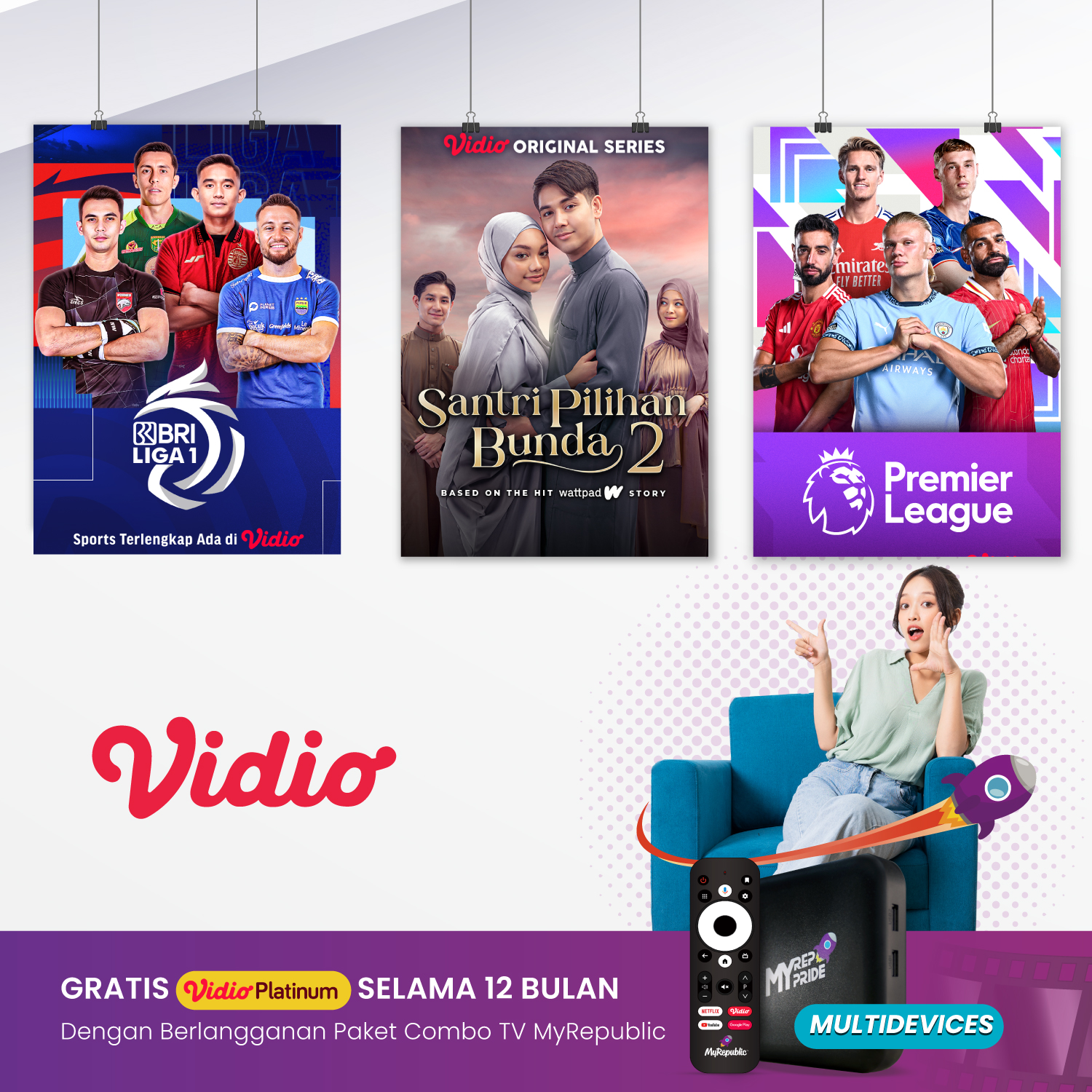 Paket Streaming Vidio